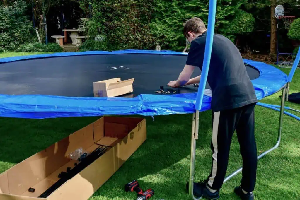 How to Move a Trampoline Without Taking it Apart - Moving Advice from ...